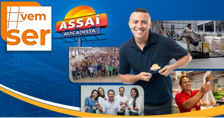 Assaí Atacadista contrata Operador(a) de Caixa