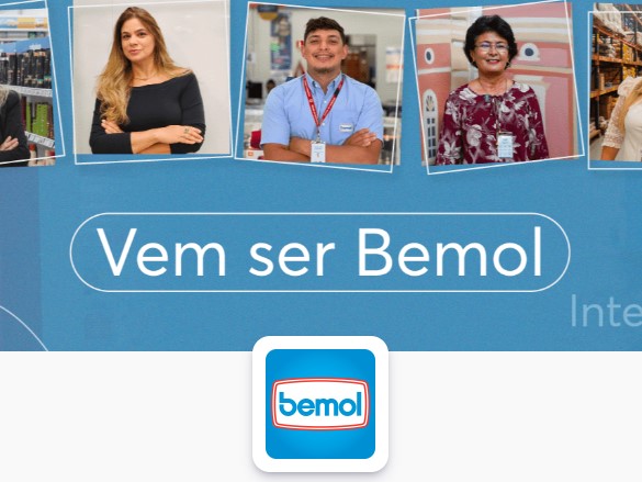 Empresa Bemol está com vagas abertas para diversas áreas